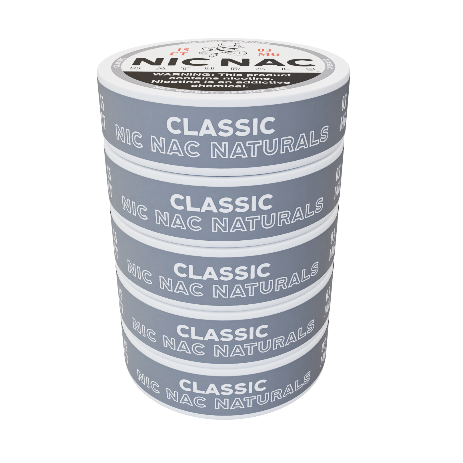 Nic Nac Naturals - Classic 5 Pack – Nicotonic UK